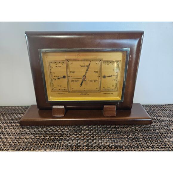 Gischard | Other | Gischard Vintage German Barometer Hygrometer And ...